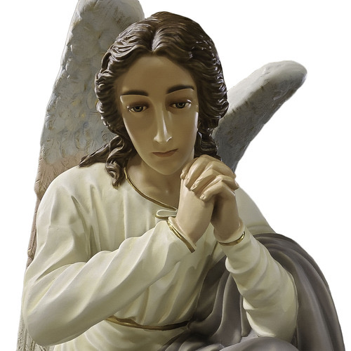 Adoration Kneeling Angel 56 H - Angels Statues Collection