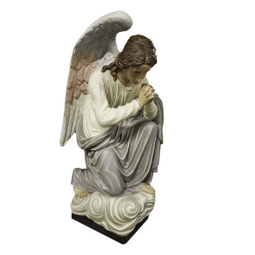 Adoration Kneeling Angel 56 H - Angels Statues Collection