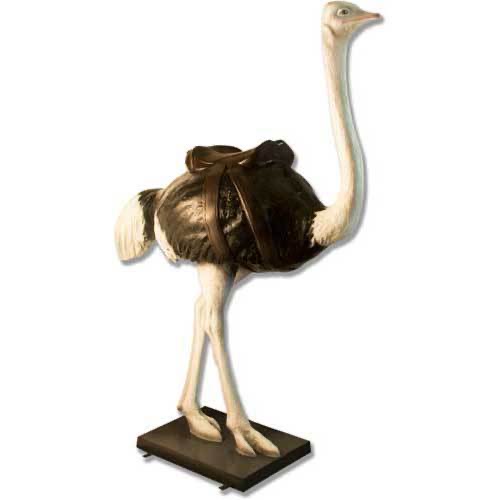 Ostrich 78" Statue