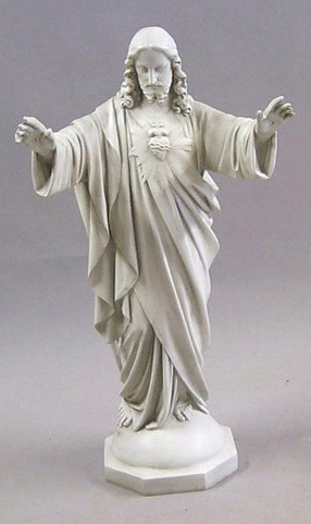 Sacred Heart Blessing Arms 37 Statue of Christ