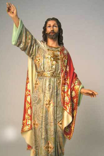 Glorious Jesus Red, Finest Statues of Christ