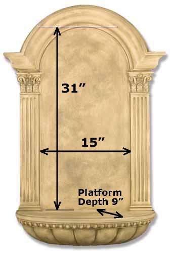 Classical Niche - Catholic Religious Statues