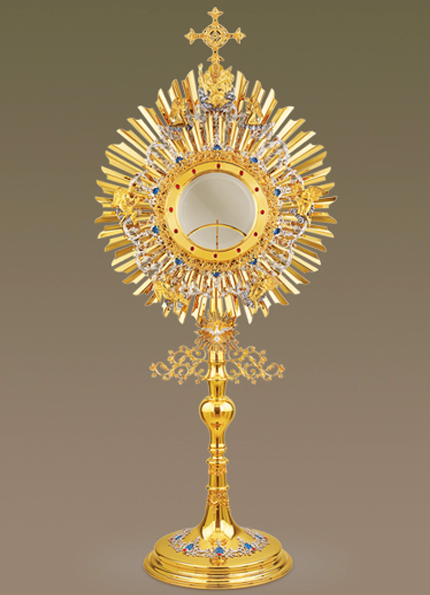Roman Monstrance for 5 3/4 Inch Host